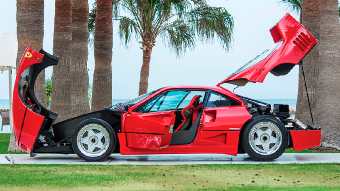 Ferrari F40 assinada por Vettel e F1 de Schumacher vão a leilão ...