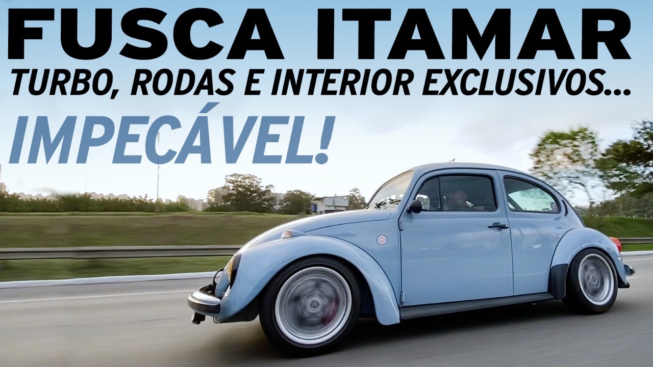 Vídeo - Fusca TURBO, MARAVILHOSO, rodando em São Paulo (VLOGÃO ...