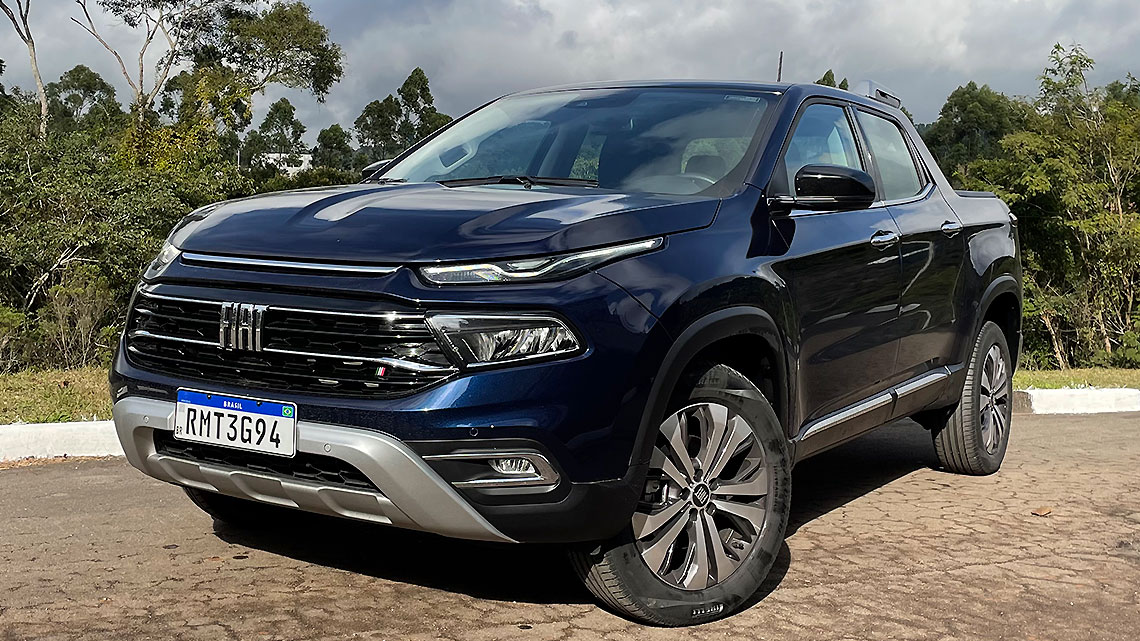 Testamos a nova Fiat Toro 1.3 Turbo Volcano com gasolina - Revista ...
