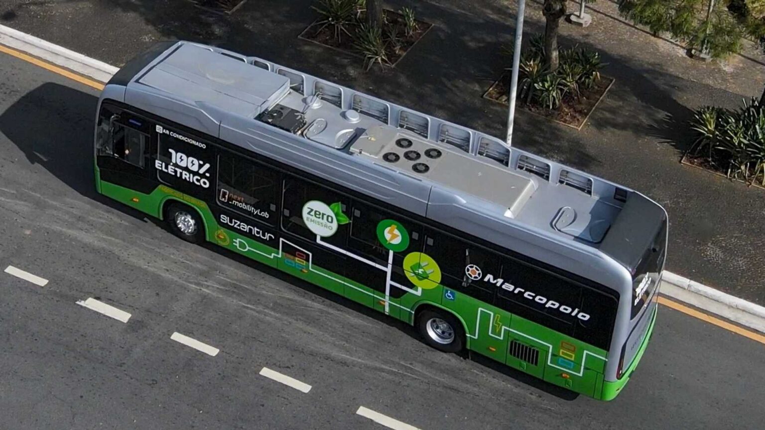 Marcopolo anuncia a produção de seu primeiro ônibus 100% elétrico no ...